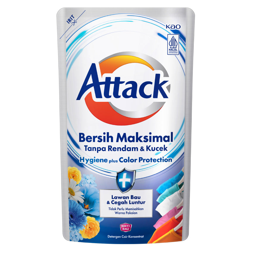Attack Hygiene Plus Protection Liquid Detergen Pouch - 750 mL – FAVO