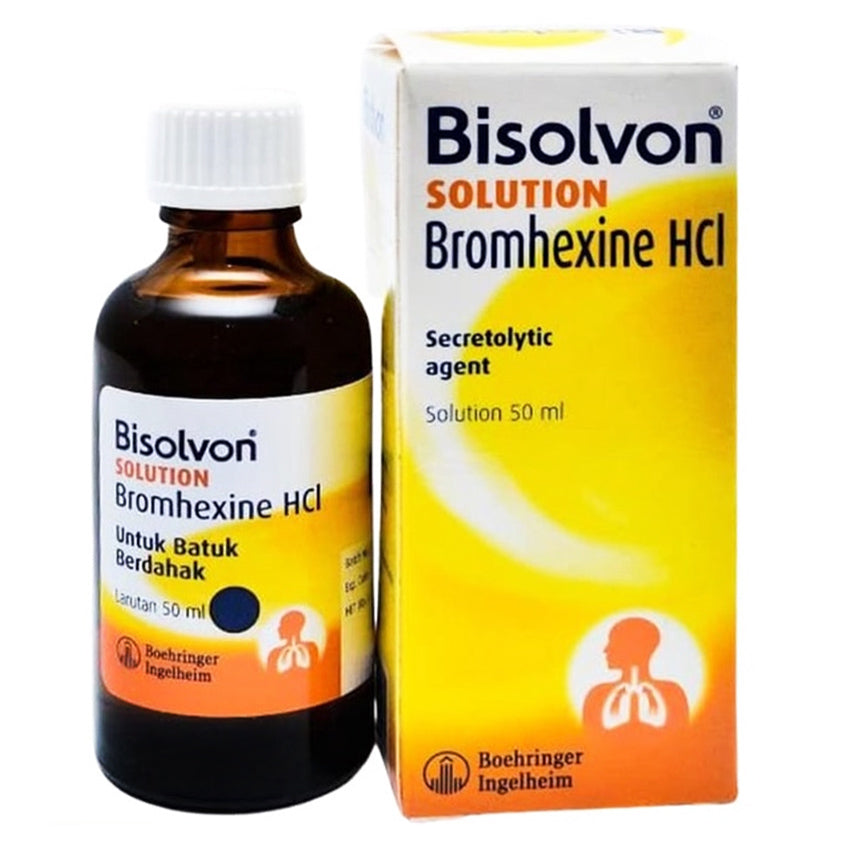 Jual Bisolvon Solution Obat Batuk Berdahak - 50 mL Harga Terbaik ...