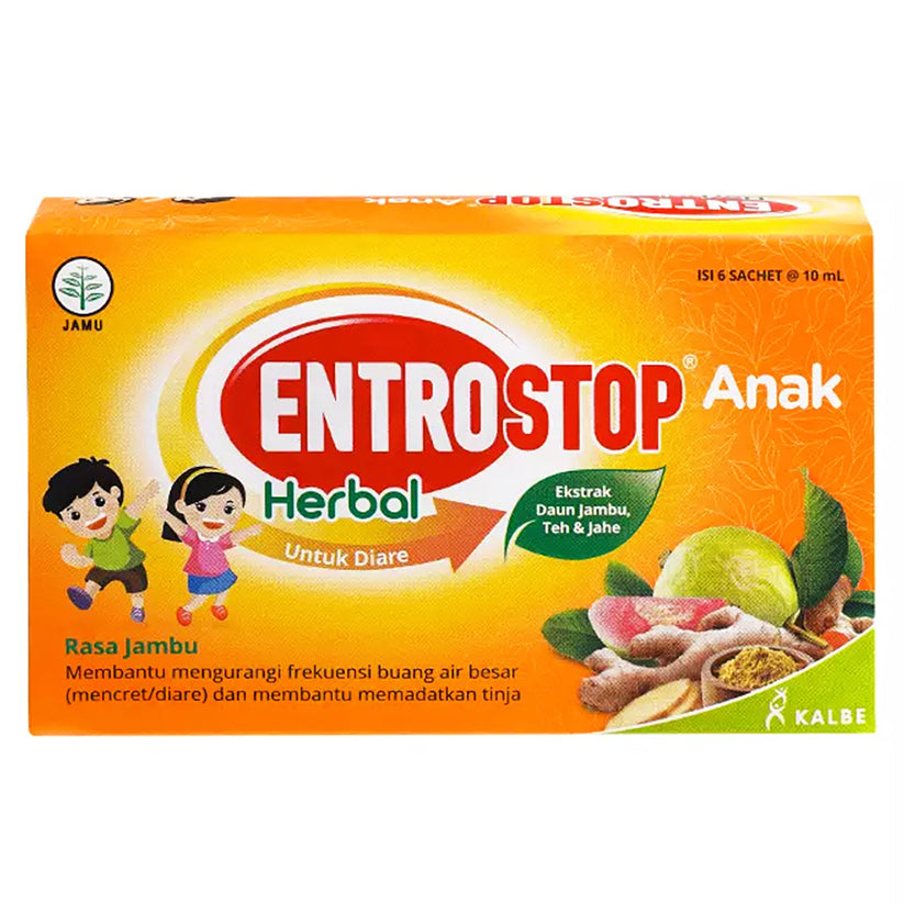 Jual Entrostop Herbal Obat Diare Anak - 6 Sachet Harga Terbaik ...