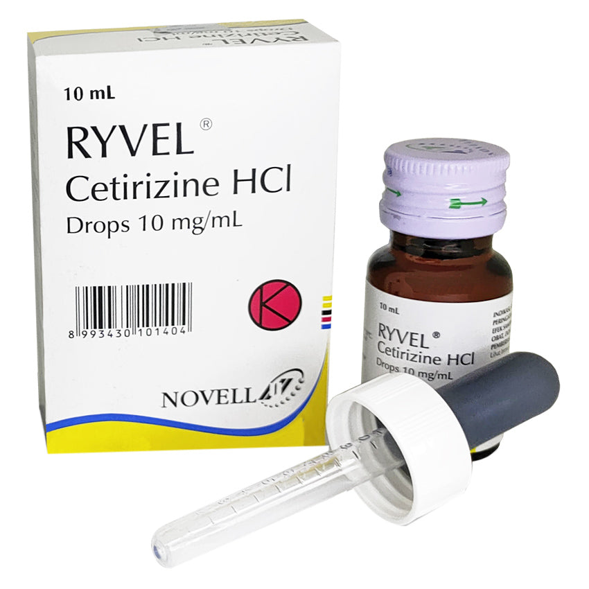 Jual Ryvel Drops Obat Alergi Kemasan Botol - 10 mL [NPI] Harga Terbaik ...
