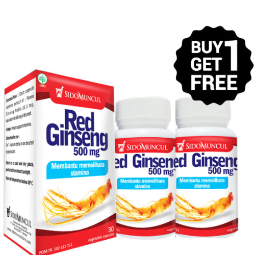 Jual Red Ginseng - 30 Kapsul - BUY 1 GET 1 FREE Harga Terbaik August ...