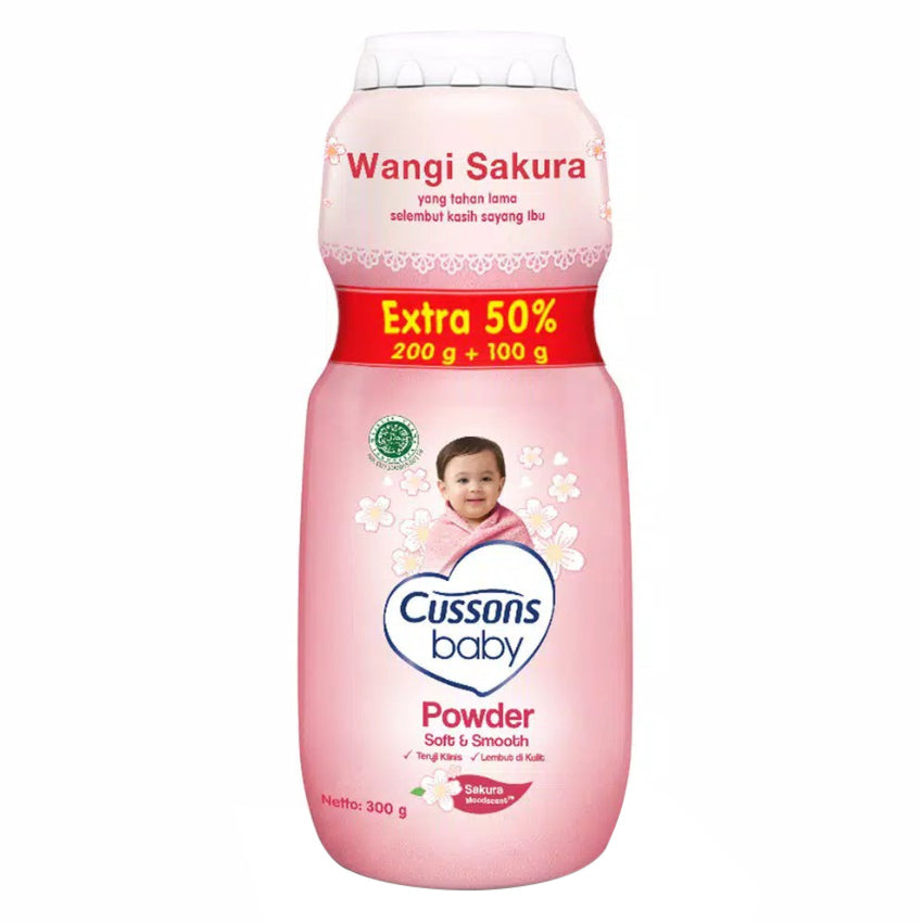 Jual Cussons Baby Powder Soft & Smooth Extra Fill - 200+100 gr Harga ...