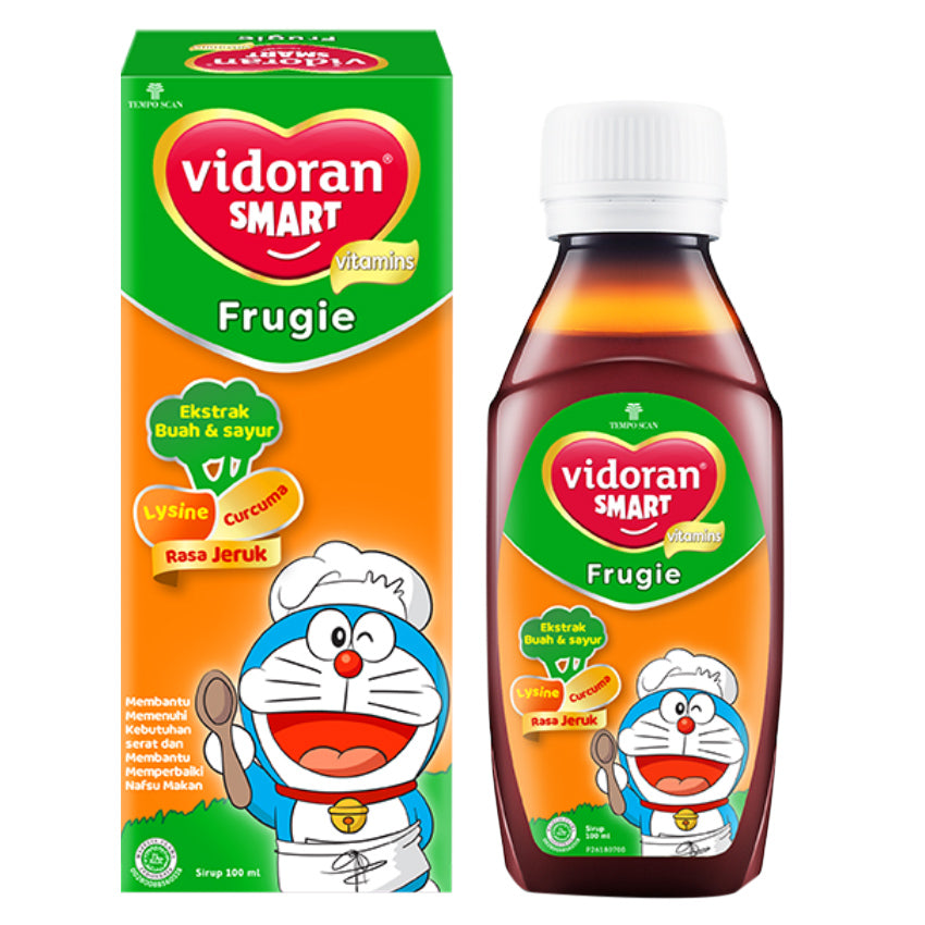 Jual Vidoran Smart Frugie Vitamin Anak Rasa Jeruk - 100 mL Harga ...